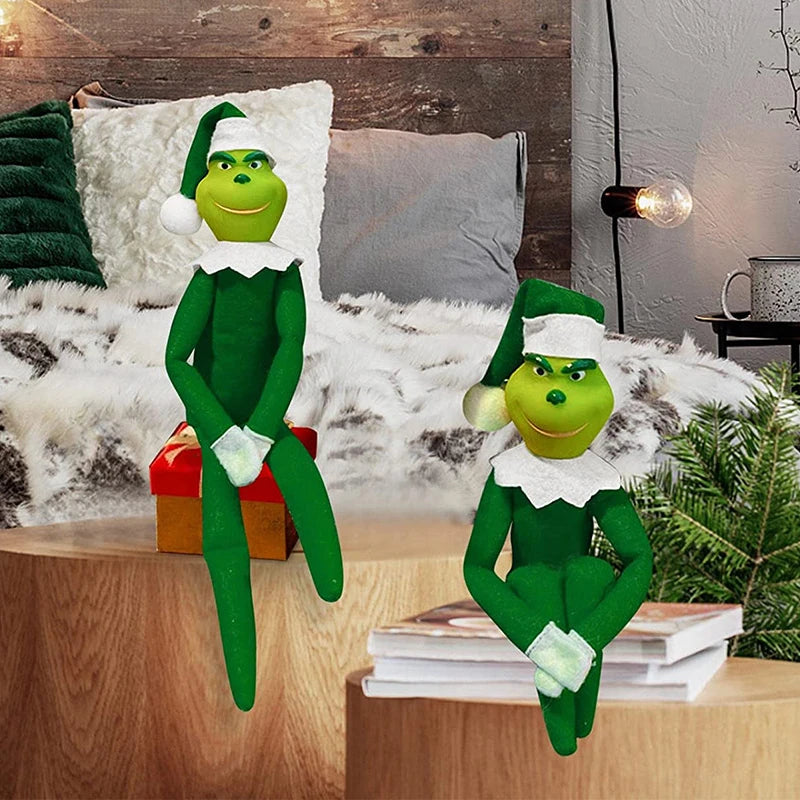 Christmas Green Grinch Elf – Little Prince Little Princess