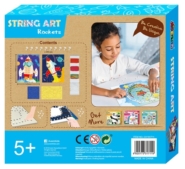 String Art Rocket – Little Prince Little Princess